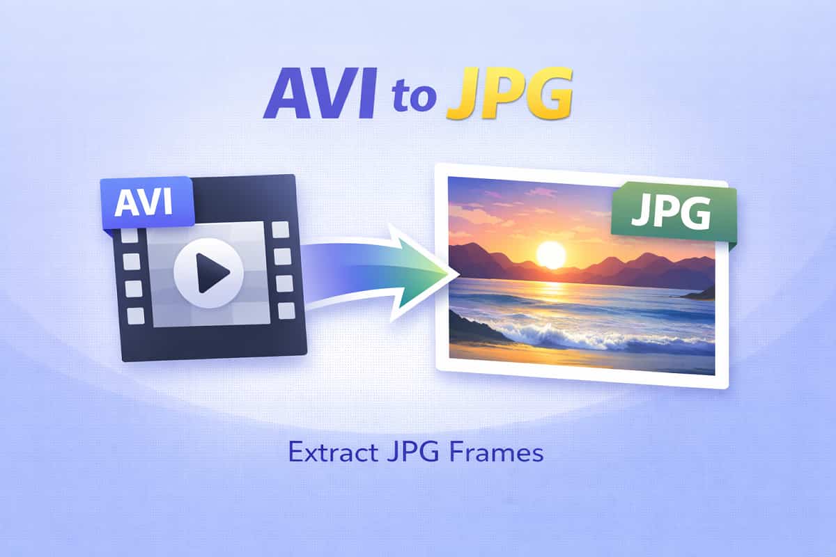 AVI to JPG Converter - Convert AVI to JPG Frames Online Free